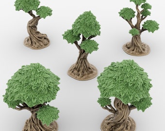 Dnd Terrain Gnarly Tree Fantasy Goblin Dwarve Elves and Demons 28mm ...
