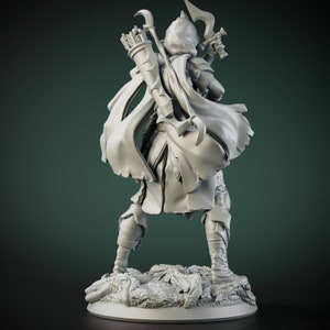 Female Ranger Miniature, Gloom Stalker Ranger, Human Miniature Bring ...