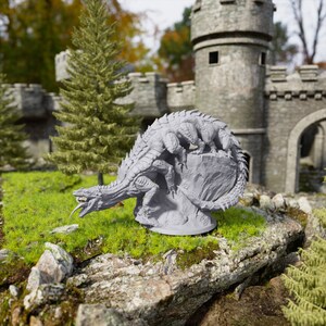 Monster Miniature, Young Behir, Unpainted Dungeons and ...