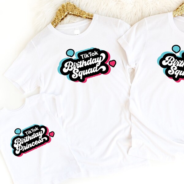Tik Tok Birthday Shirt Etsy