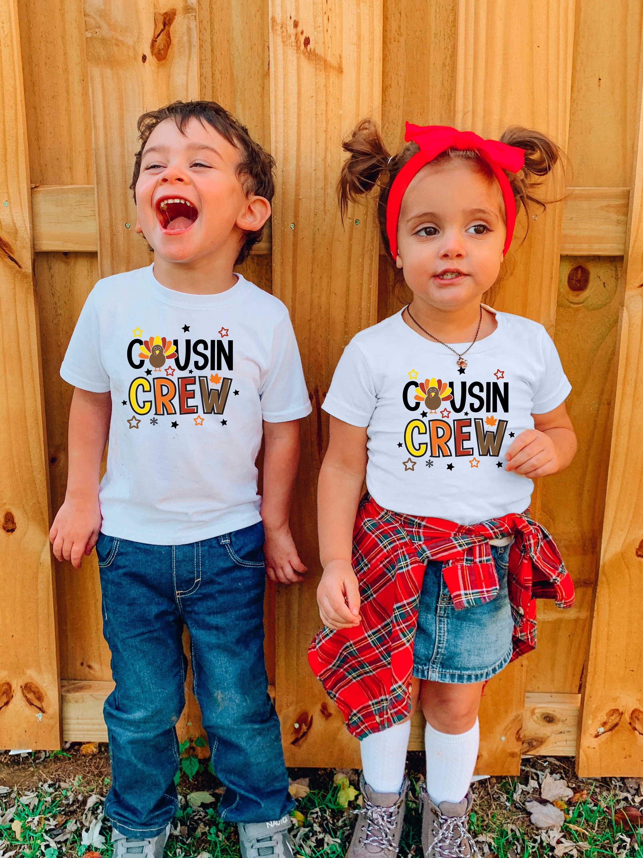 Cousin Crew Thanksgiving Shirt, Thankful Family Shirt, Family Matching ...