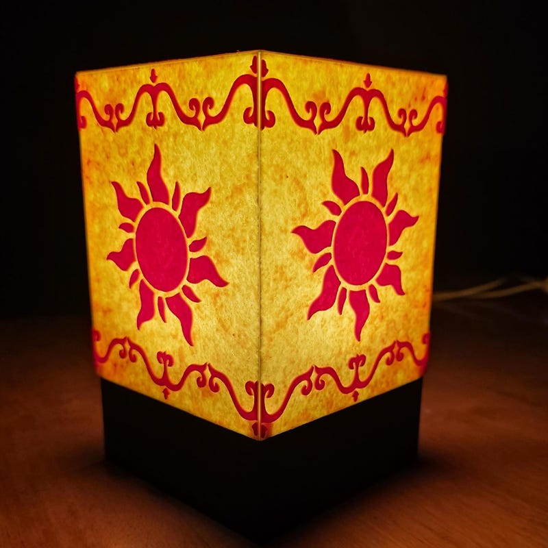 Rapunzel lamp - Etsy España