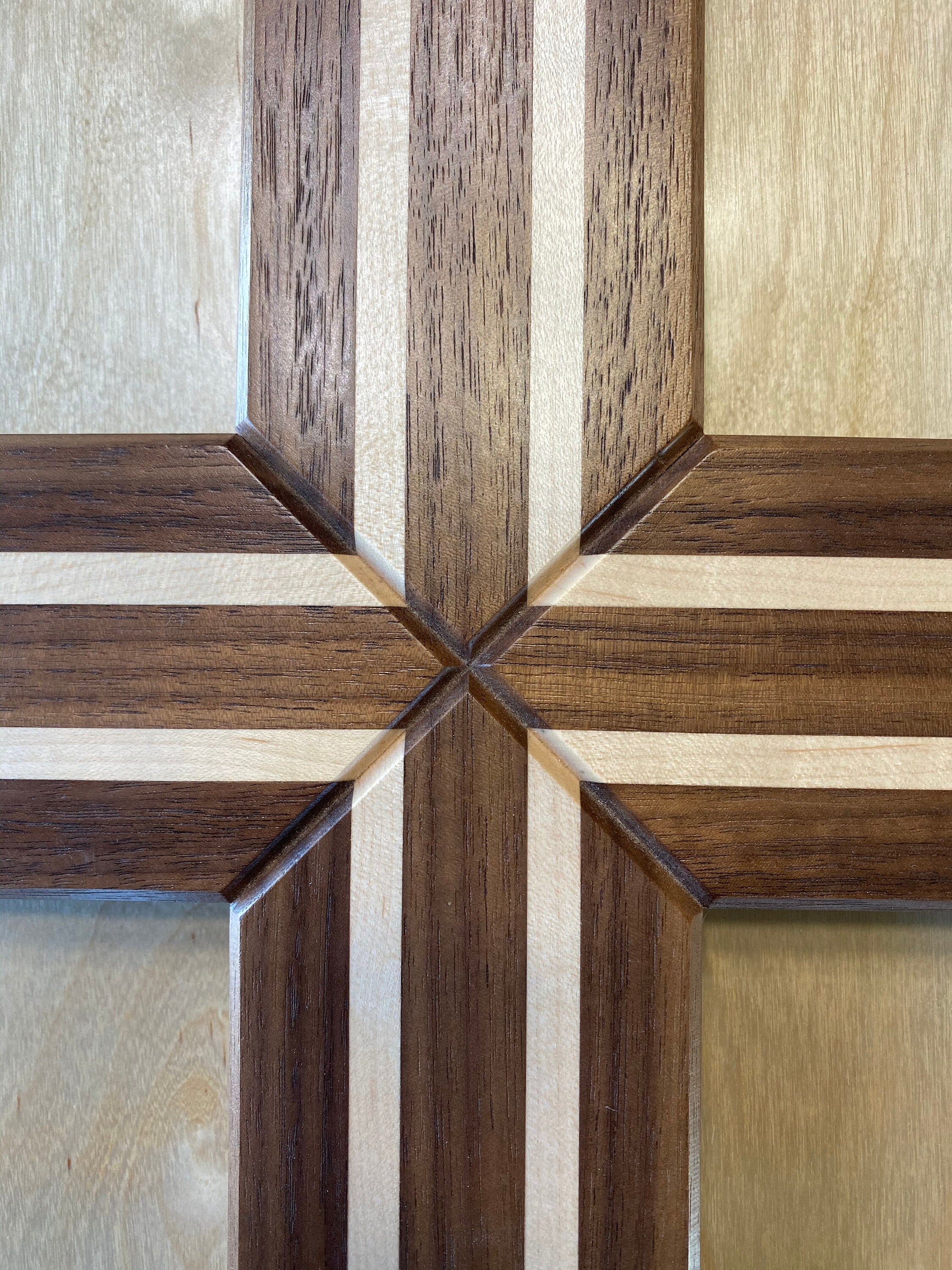 Wooden Cross Walnut 24” - Etsy