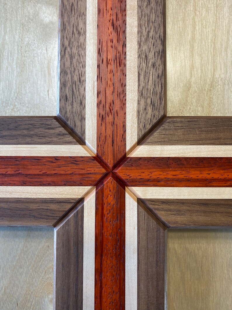 Wooden Cross Exotic African Padauk 24” - Etsy