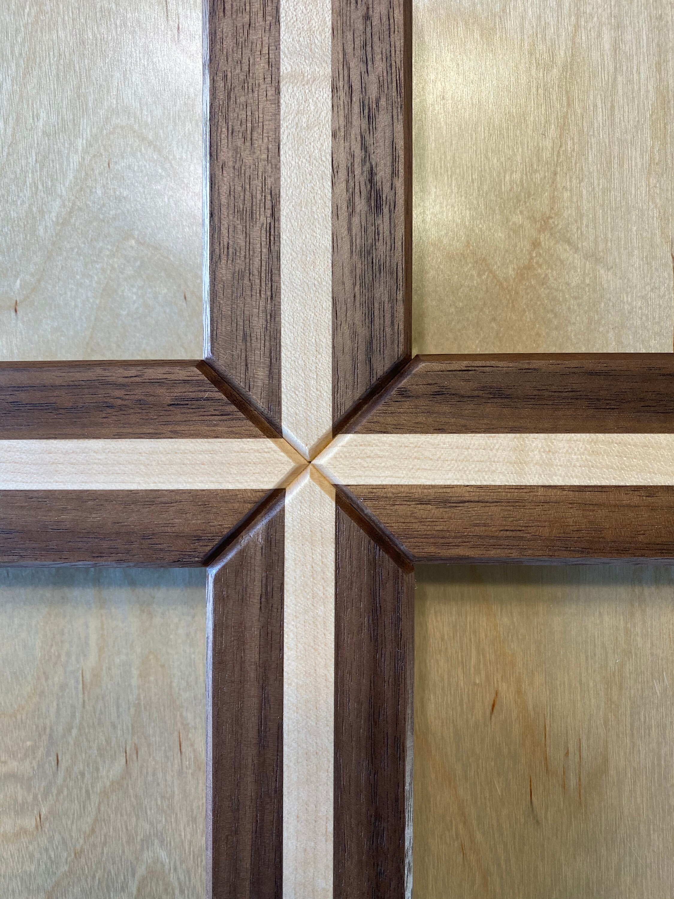 Wooden Cross Walnut 16” - Etsy