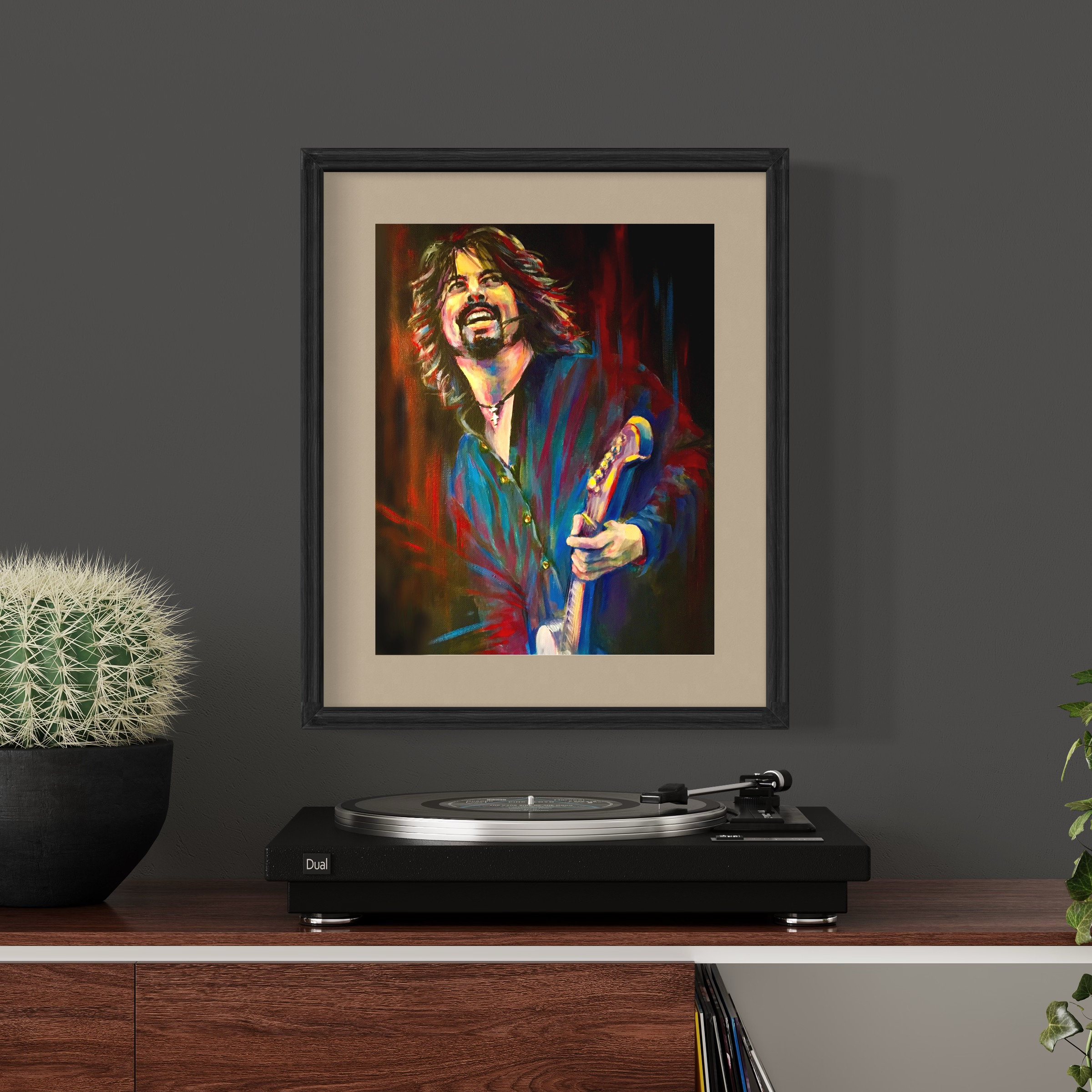 Dave Grohl, Art Print From Original Painting in Acrylic - Etsy