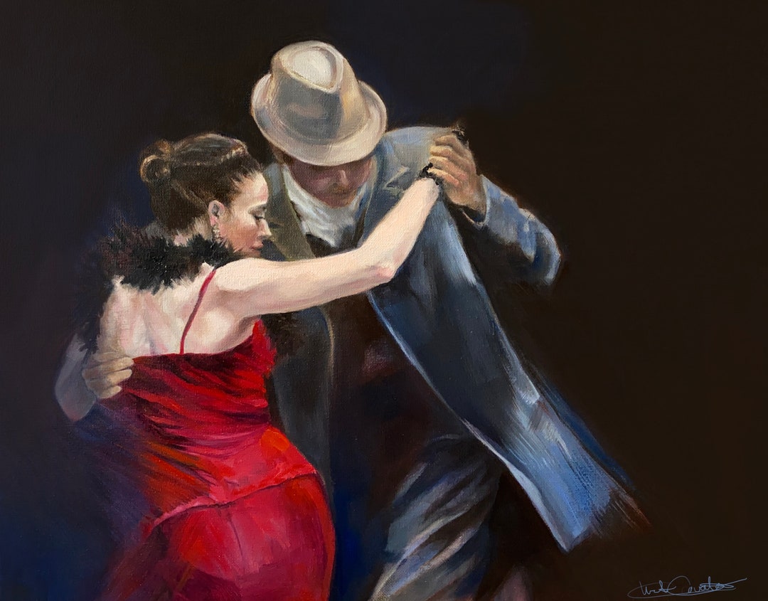 Print of Original Art the Tango - Etsy
