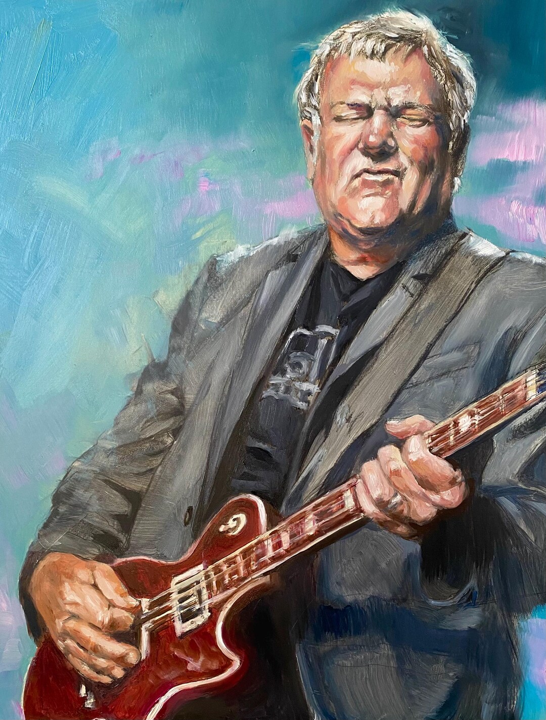 Print of Alex Lifeson Art Interpretation - Etsy
