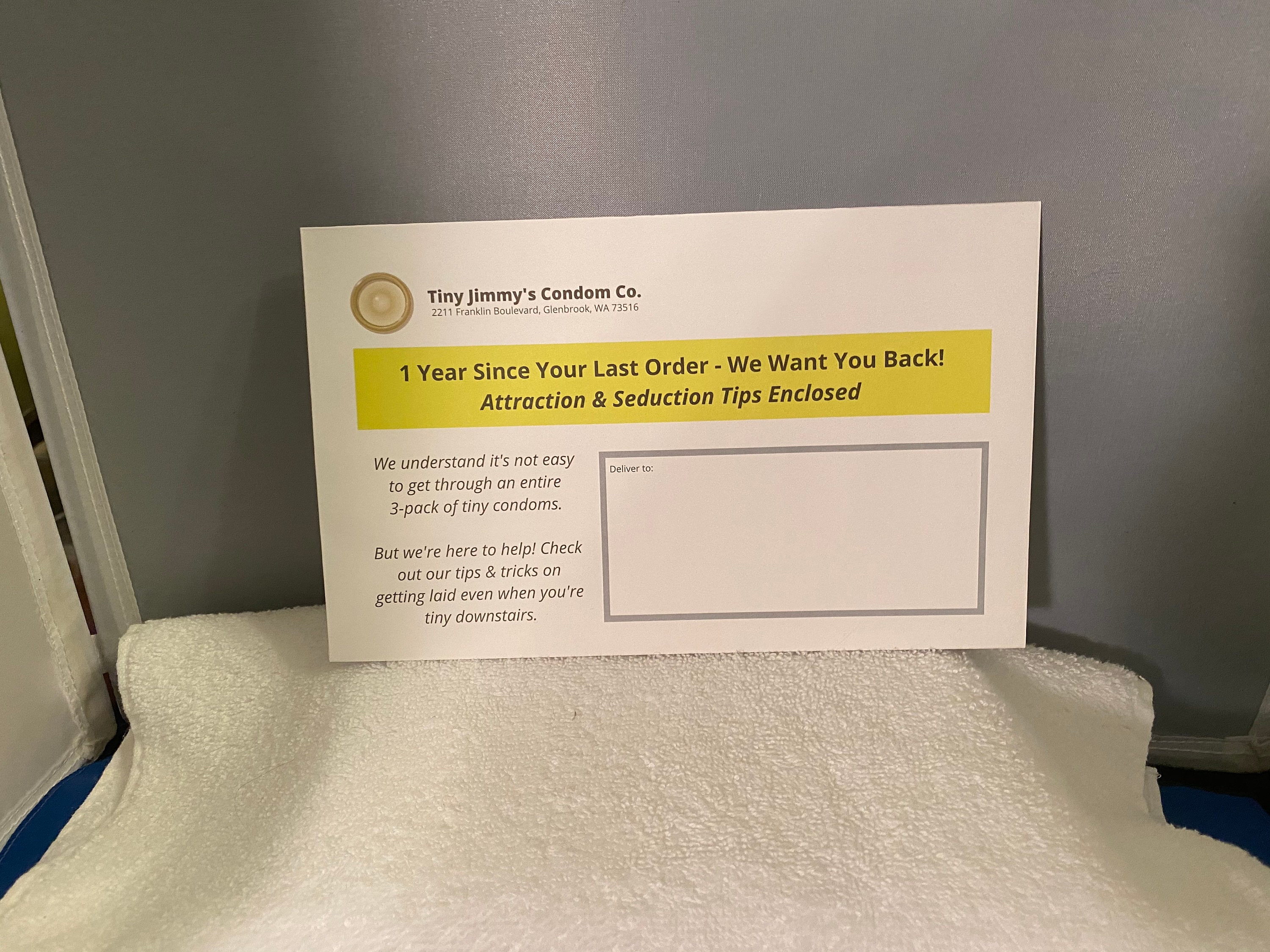 Prank Postcard I Send to a Loved One or Friend !! Super Funny for ...