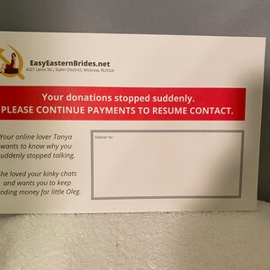 Prank Postcard I Send to a Loved One or Friend !! Super Funny for ...