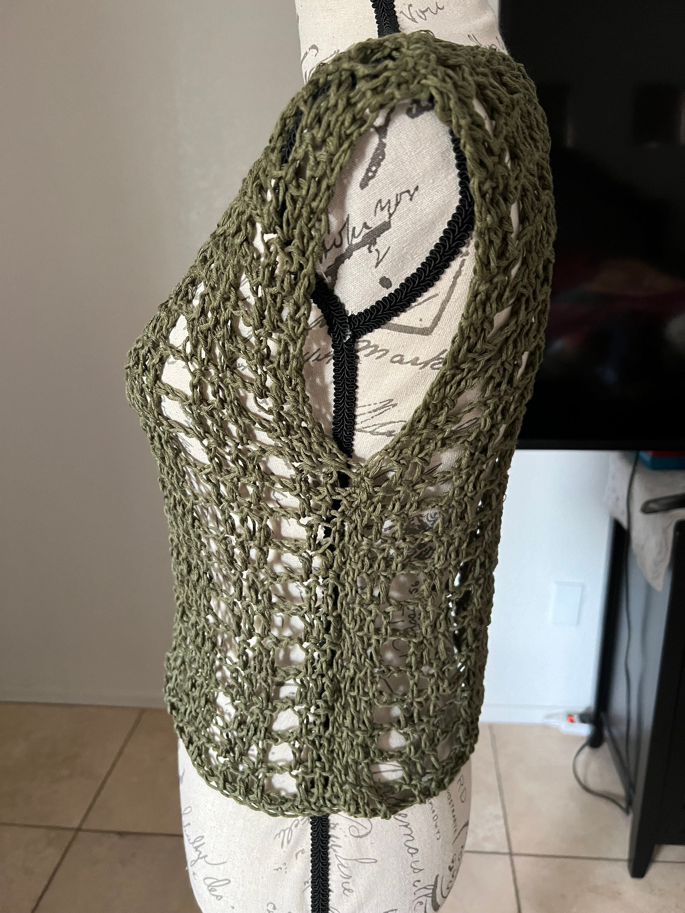 Summer Mesh Top - Etsy