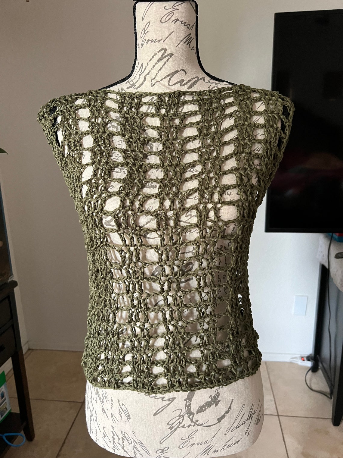 Summer Mesh Top - Etsy