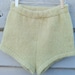 Hand Knitted Merino Wool Shorts | Warm Woolen Underwear - Etsy