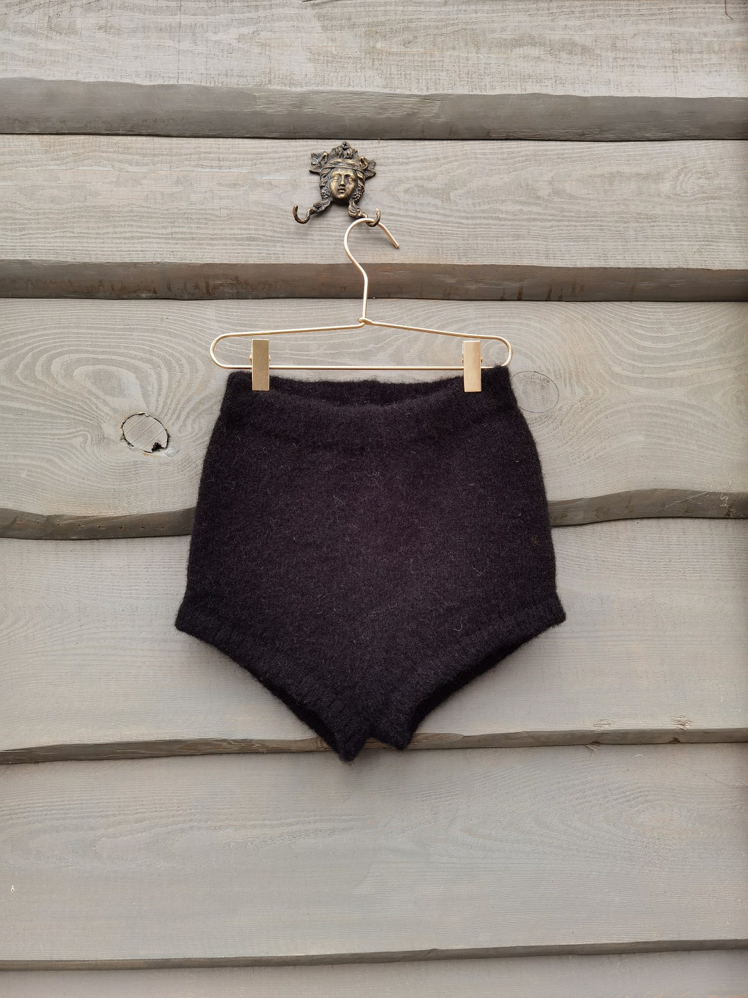 Warm Wool Shorts | Hand Knitted | Warm Shorts | Sheep Wool - Etsy