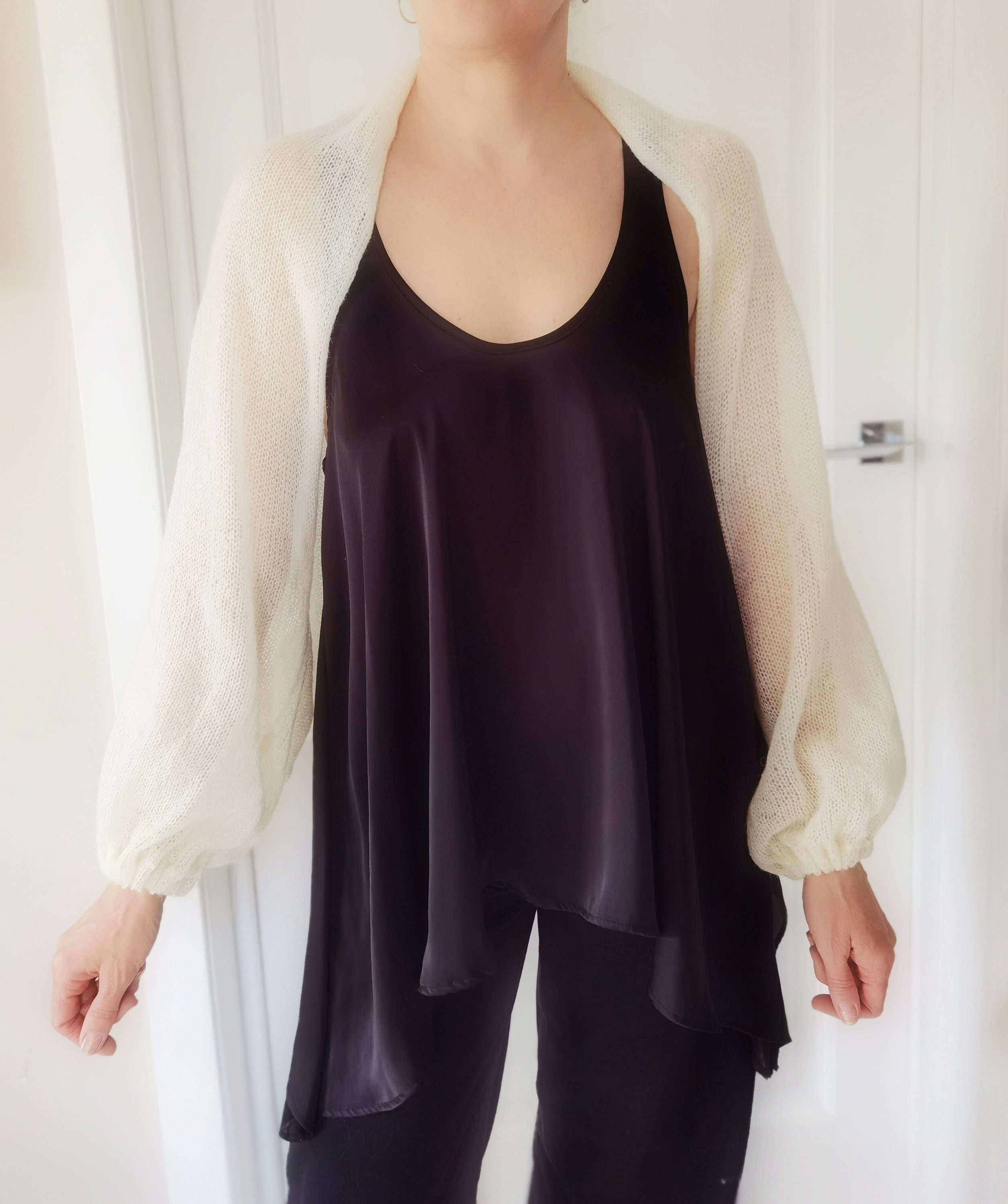 Knitted Bridal Top Bridal Cardigan Wedding Cardigan - Etsy UK