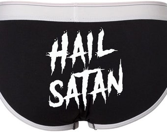 Hail Satan Panties - Etsy