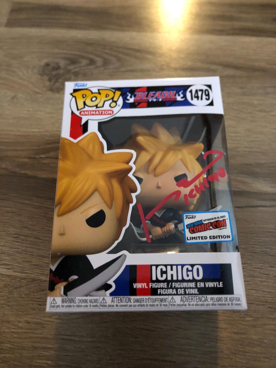 Autographed Bleach Ichigo NYCC Exclusive Funko #1479 Signed by Johnny ...