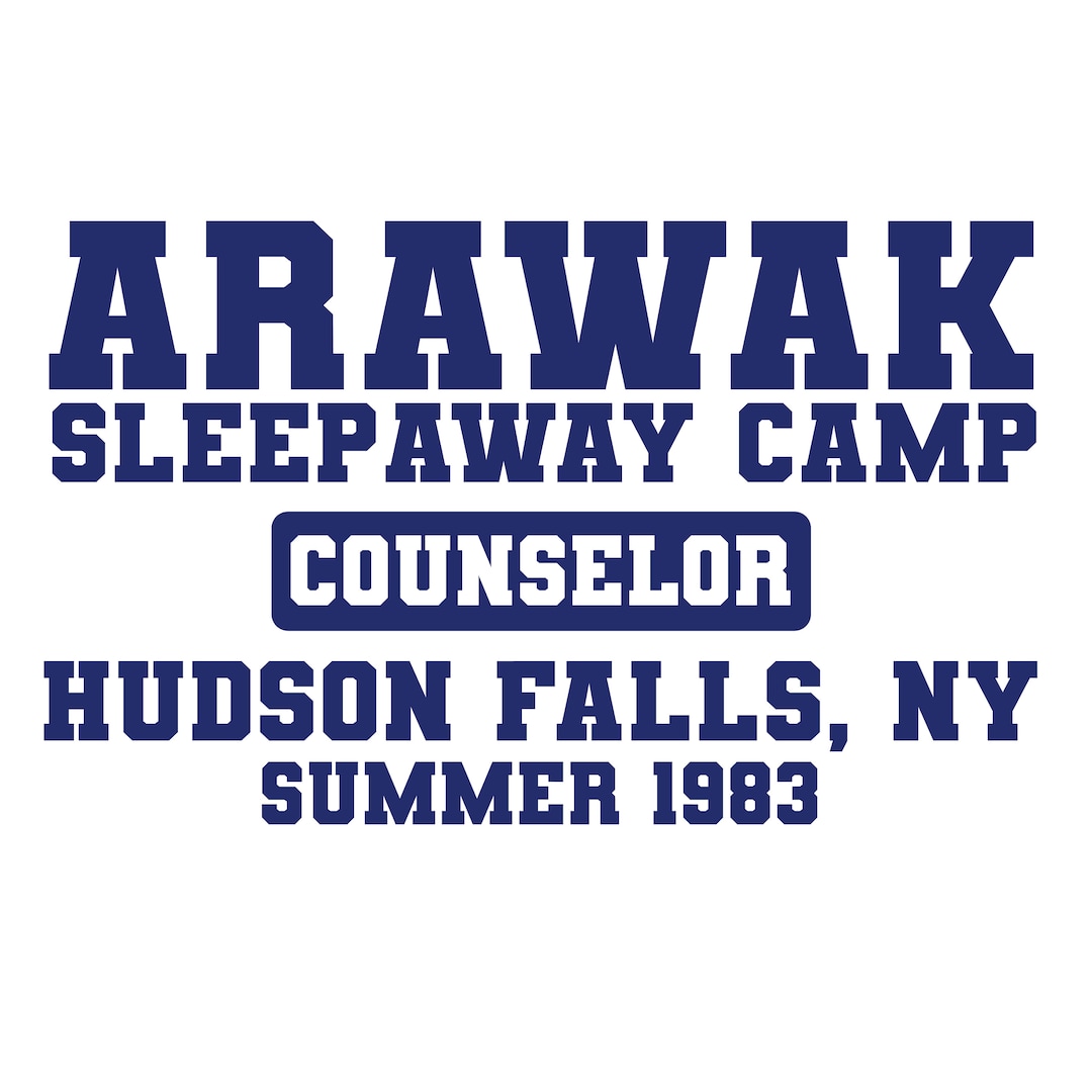 Camp Arawak Sleepaway Camp Tee Shirt T-shirt Horror Movie - Etsy