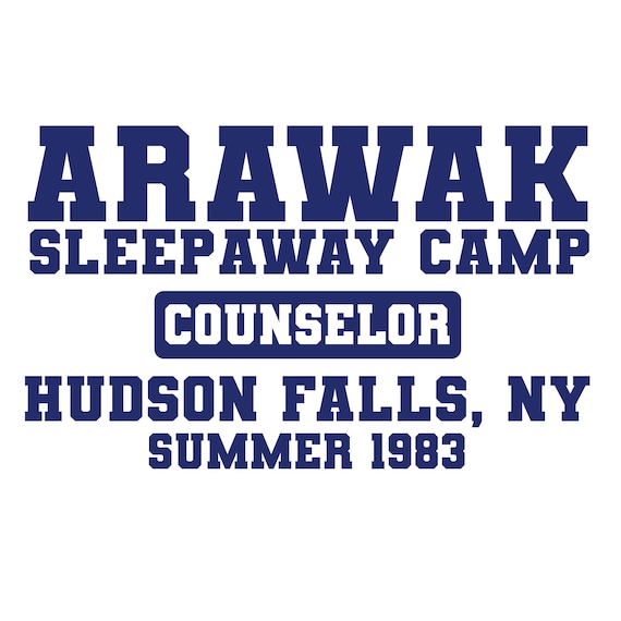 Camp Arawak Sleepaway Camp Tee Shirt T-shirt Horror Movie | Etsy