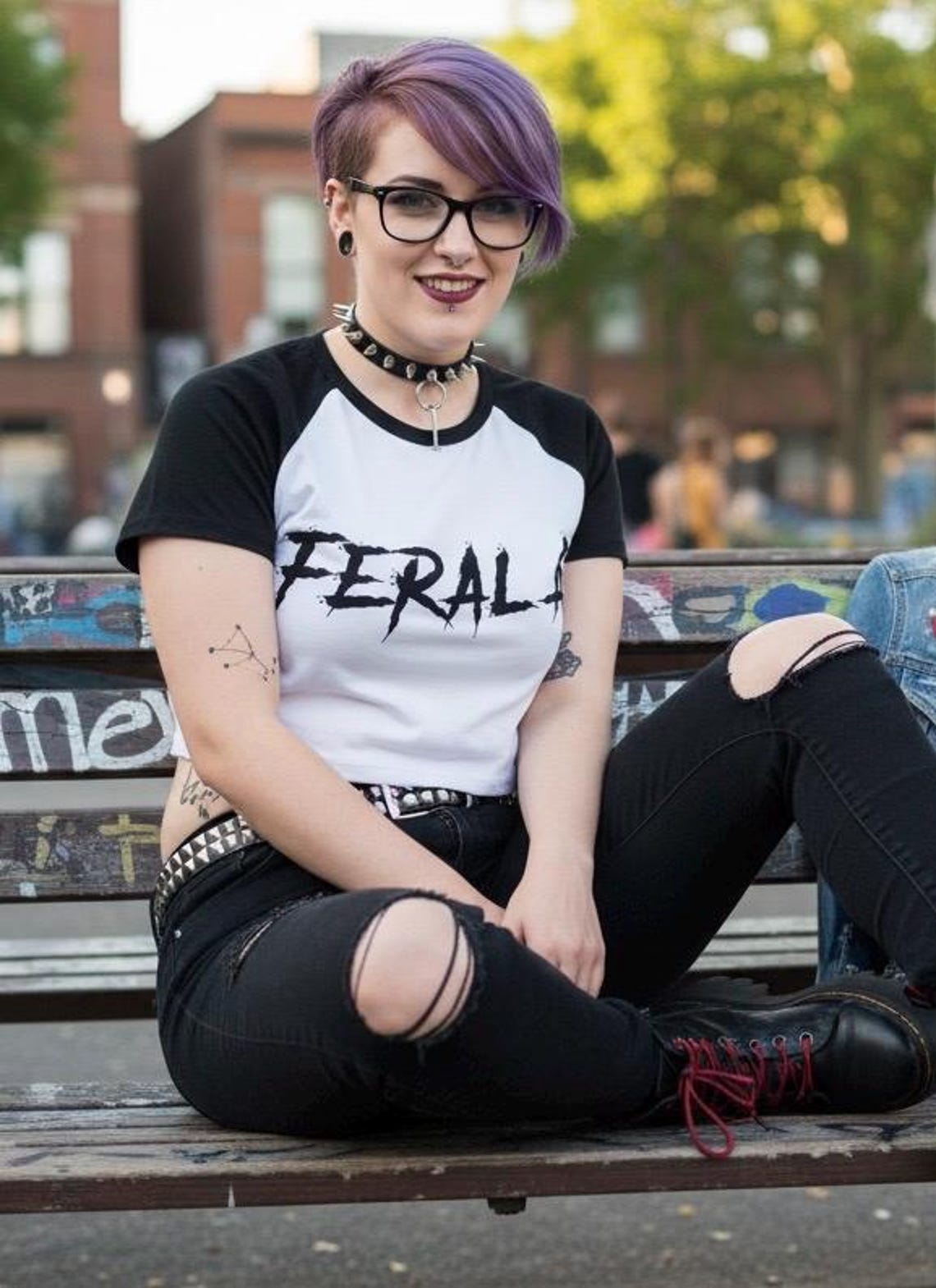 Feral AF Crop Top - Etsy