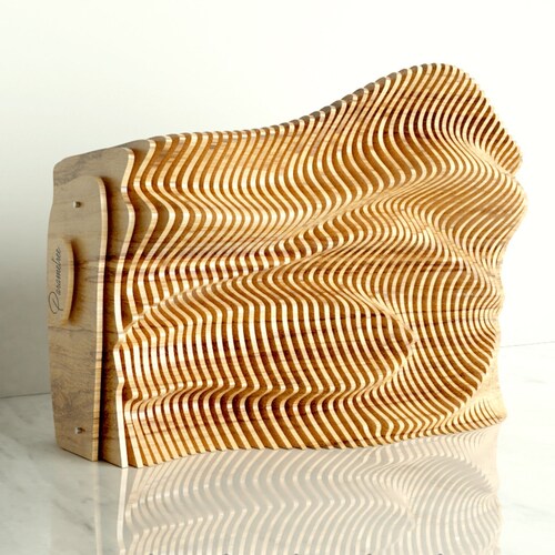 Parametric Counter Waft-01 Design for Office and Interiors - Etsy