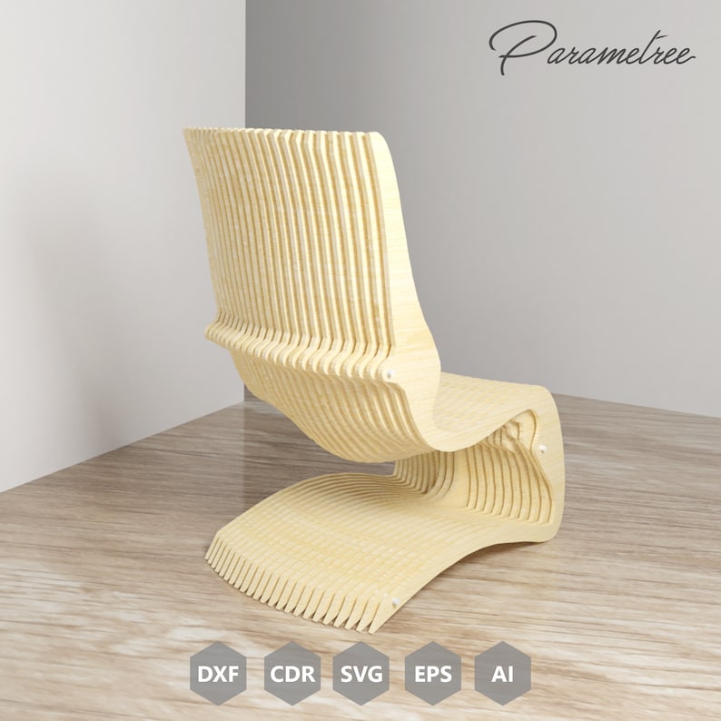 Parametric Chair 02 Design for Home Office and Interiors - Etsy
