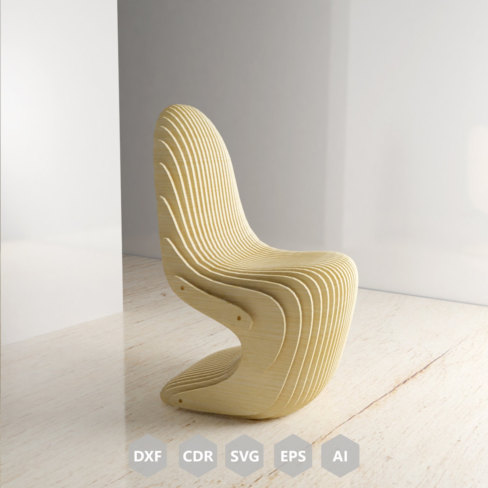 Buy Parametric Chair Design for Home Office and Interiors Digital ...
