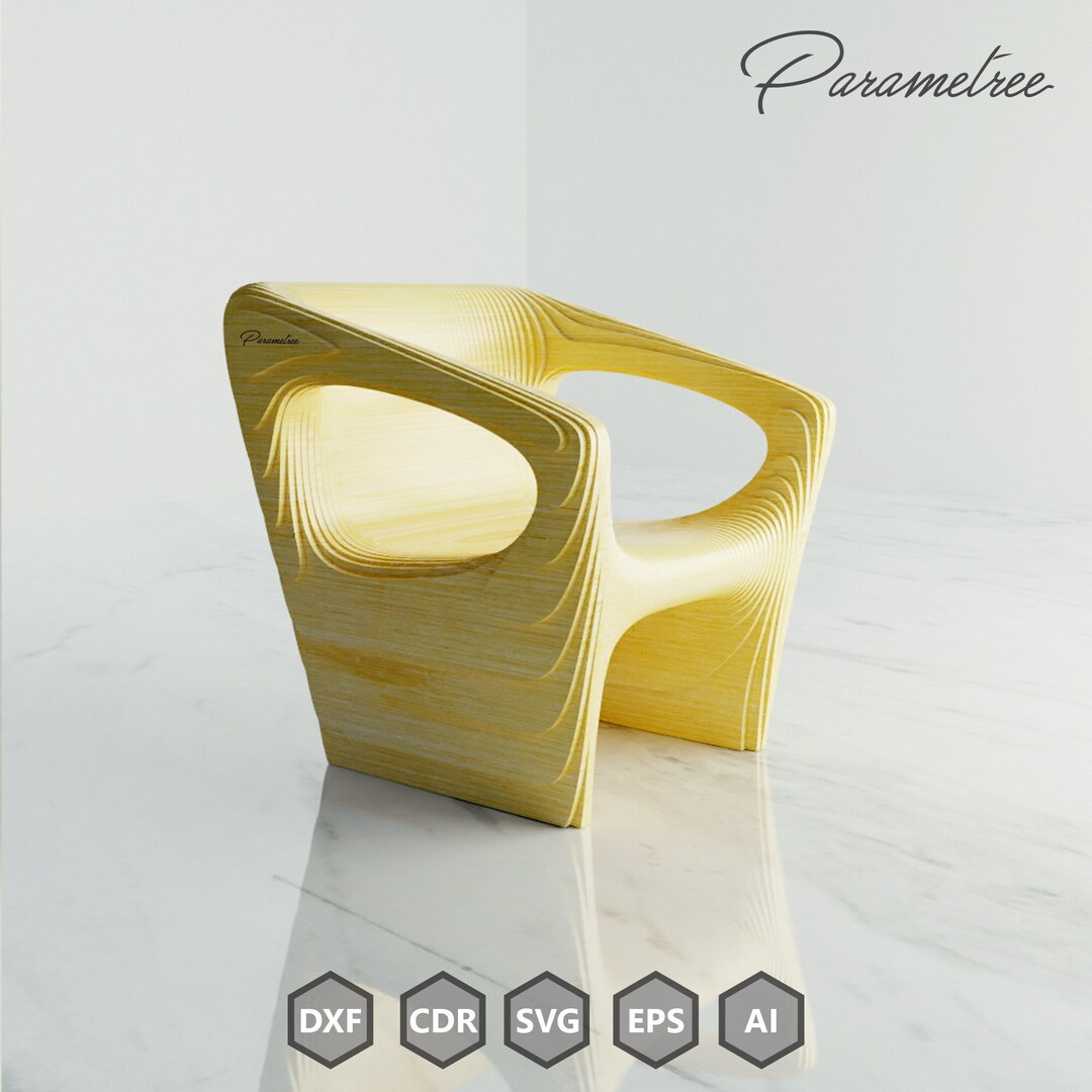 Parametric Chair Cuboid Design for Home Office and Interiors - Etsy UK