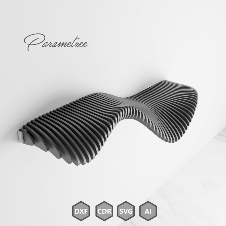 Parametric Shelf 01 Design for Home Office and Interiors - Etsy