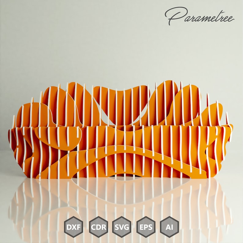 Parametric Sofa Waffle Wooden Sofa Laser Cut Parametric - Etsy