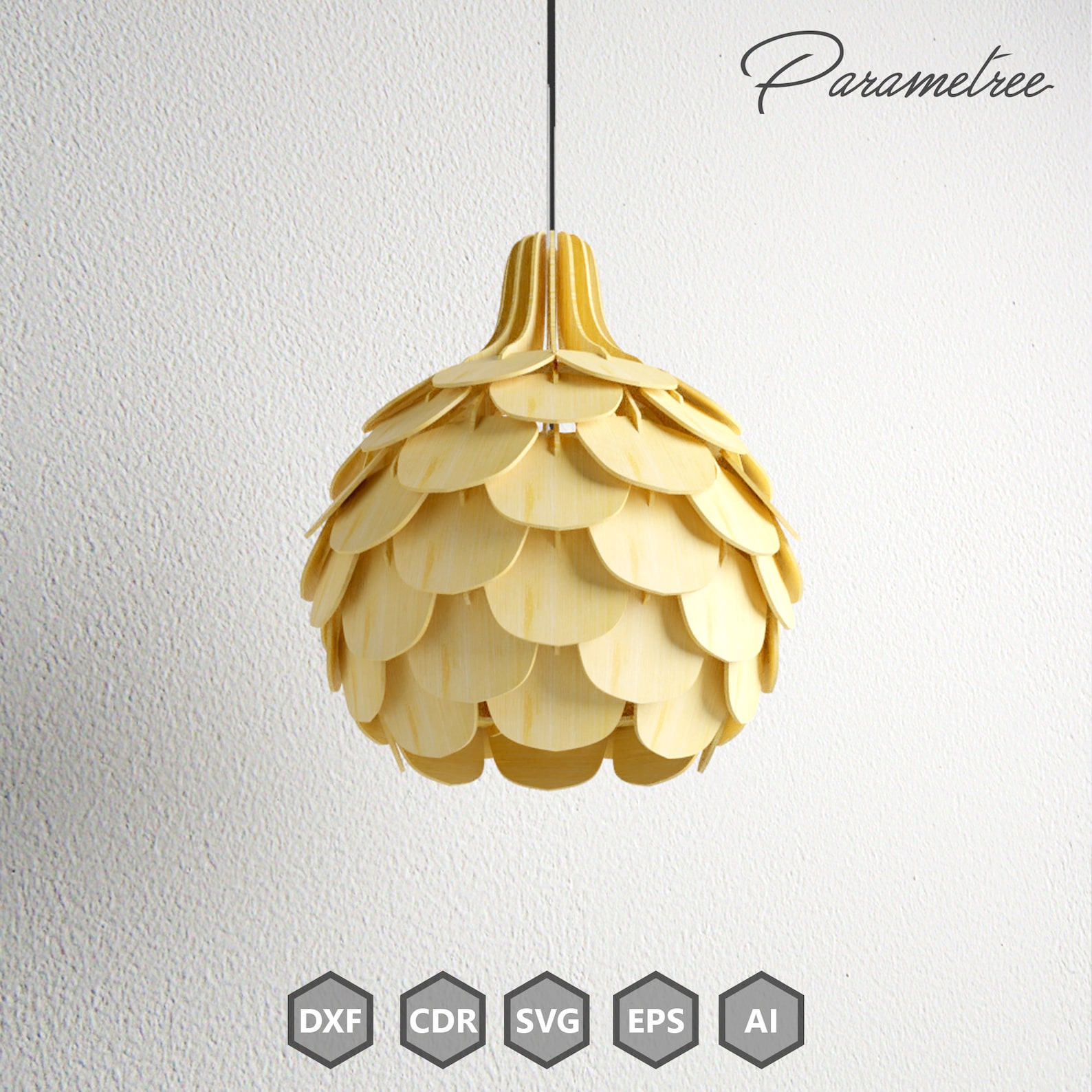 Bloom Chandelier Pendant Lamp Leaf Hanging Lamp Cnc Cutting - Etsy Canada