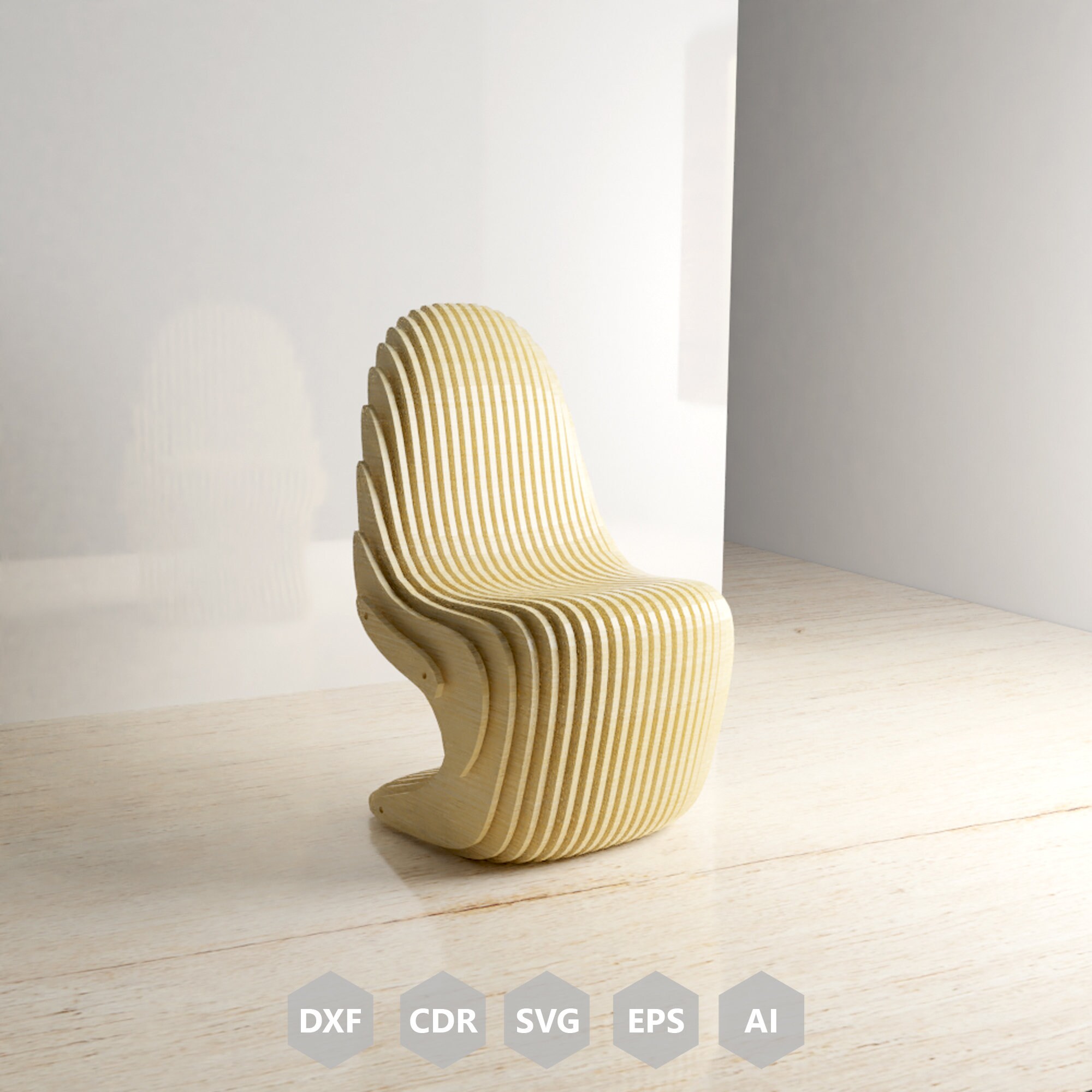 Parametric Chair Design for Home Office and Interiors Digital | Etsy UK