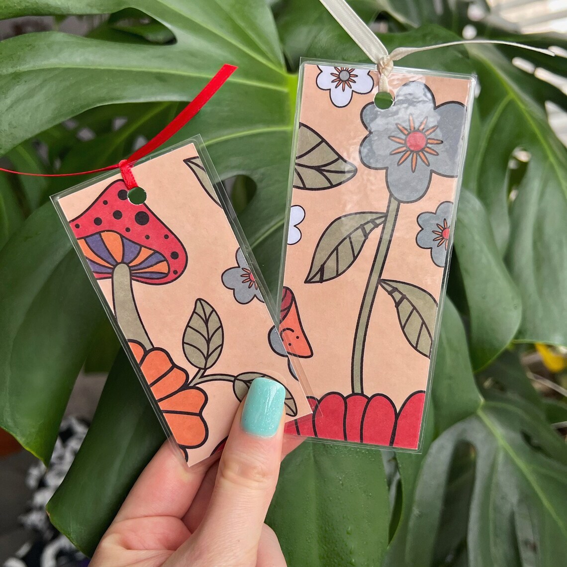 Mini Bookmarks - Etsy