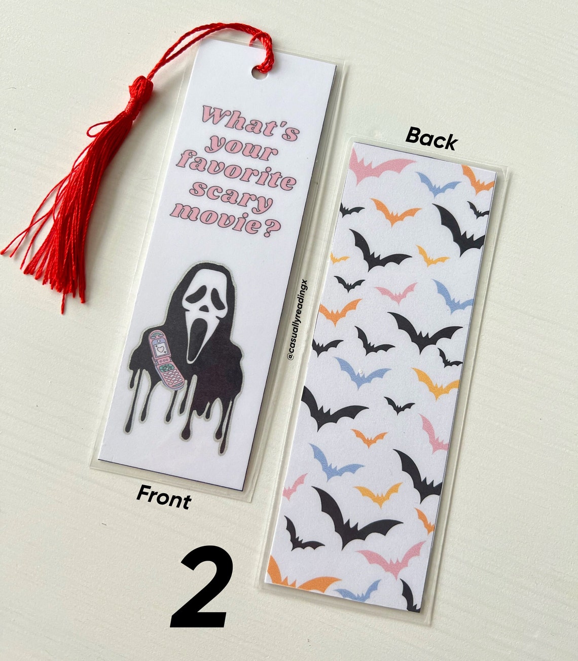 Scream Themed Bookmarks Pt.1 - Etsy