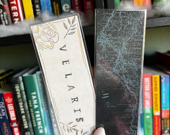 Velaris Moon Phase Bookmark | ACOTAR Bookmark | SJM Bookmark | Moon ...