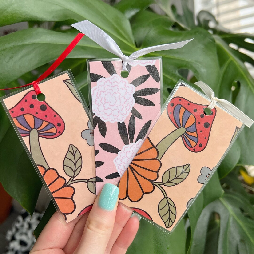 Mini Bookmarks - Etsy