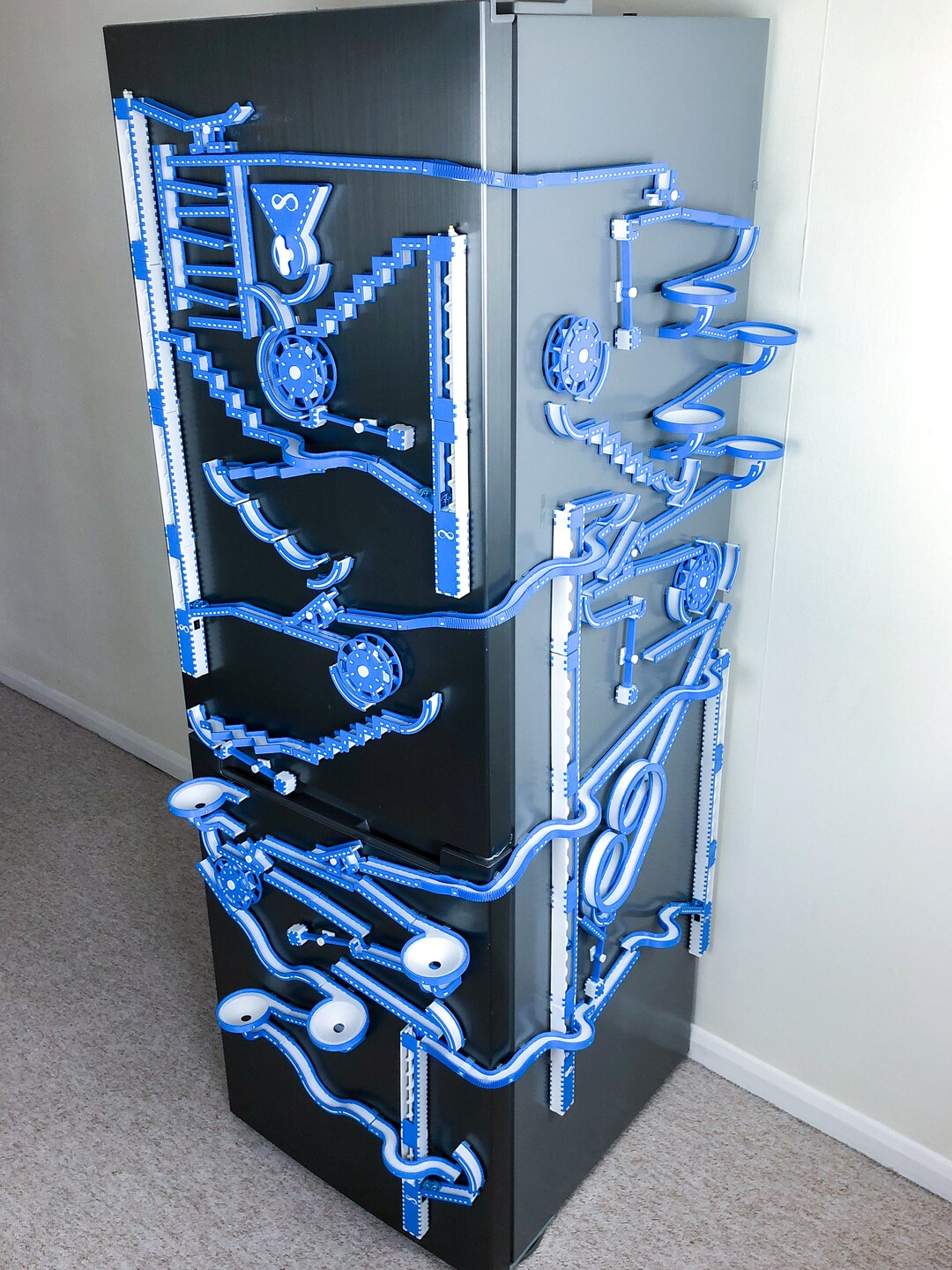 Farraday Edition Infinity Trax 3D Printable Marble Run STL Files With ...