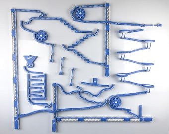 Modular Wooden Magnetic Marble Run | Infinity Trax - Etsy