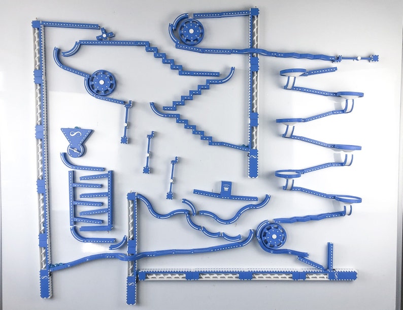 Turing Edition | Infinity Trax 3D Printed Modular Magnetic Marble Run ...