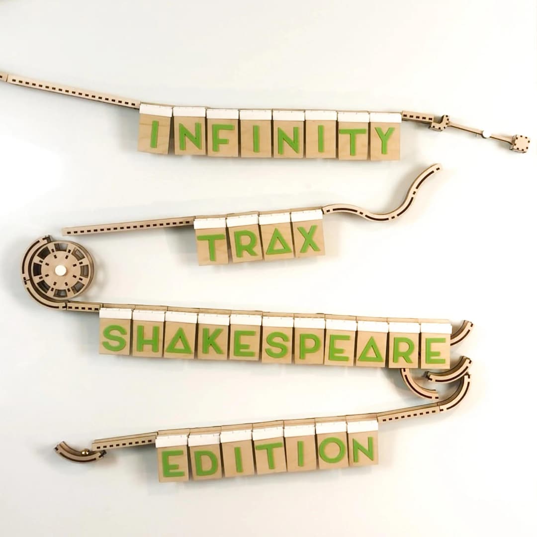Shakespeare Edition | Infinity Trax | Modular Magnetic Marble Run ...