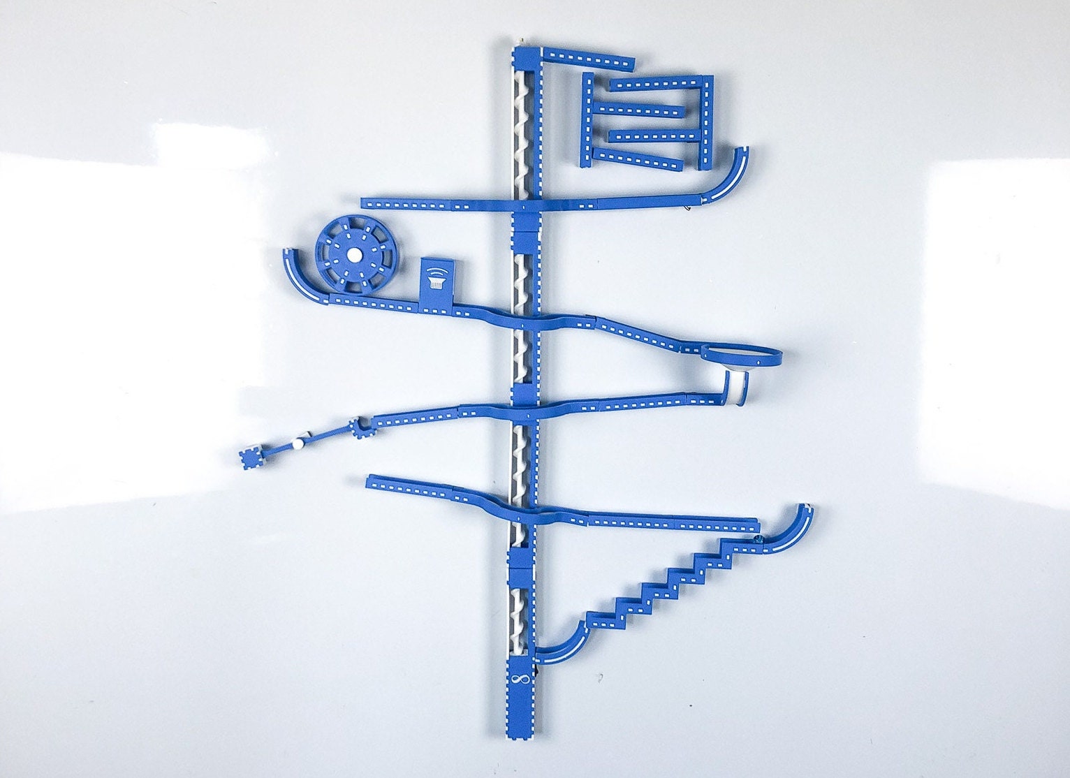 Turing Edition | Infinity Trax 3D Printed Modular Magnetic Marble Run ...