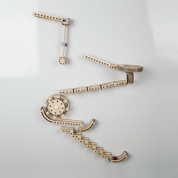 Wooden Marble Run - Etsy