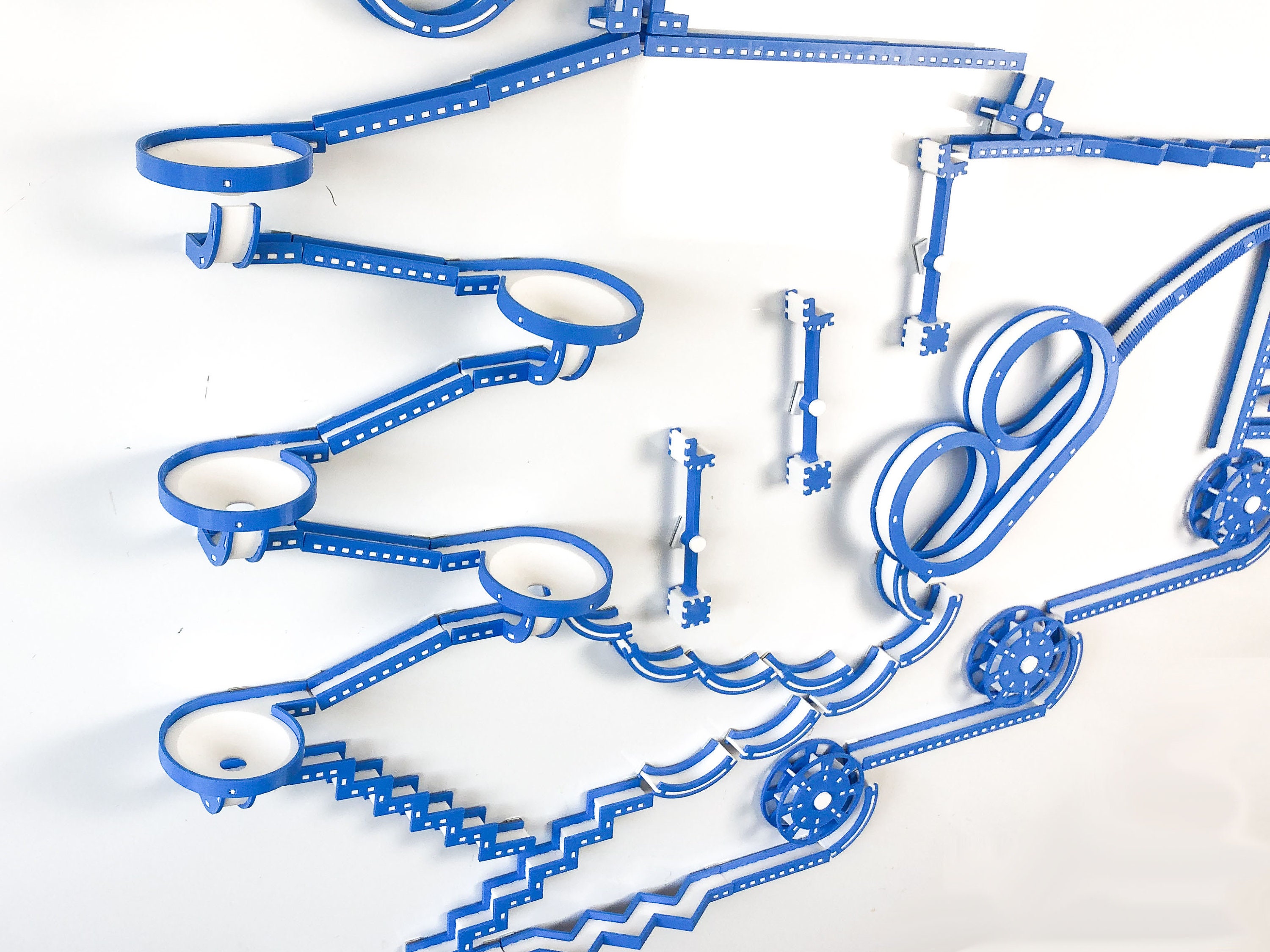 Newton Edition Infinity Trax 3D Printable Modular Magnetic Marble Run ...