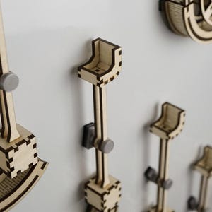 Farraday Edition | Infinity Trax | Modular Wooden Magnetic Marble Run ...