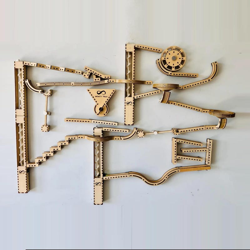 Wooden Marble Run - Etsy