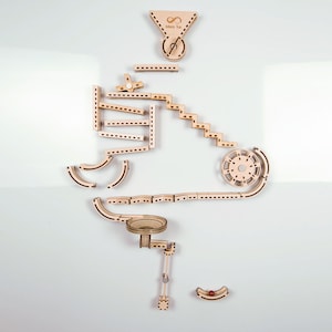 Modular Wooden Magnetic Marble Run Infinity Trax - Etsy