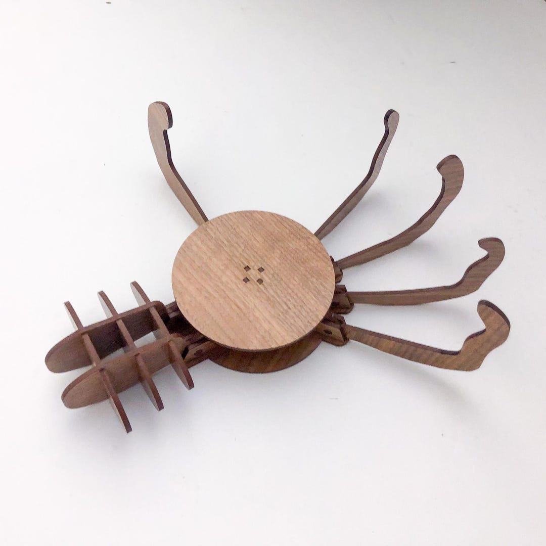 Articulated Skeleton Hand Coaster | Laser Cut Digital File | K40 SVG ...