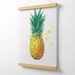 Pineapple Watercolor Poster, Digital Download. Printable Tropical ...