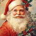 15 Vintage Santa Holly Clipart Bundle, Christmas Clip Art, High Quality ...