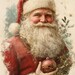 15 Vintage Santa Holly Clipart Bundle, Christmas Clip Art, High Quality ...